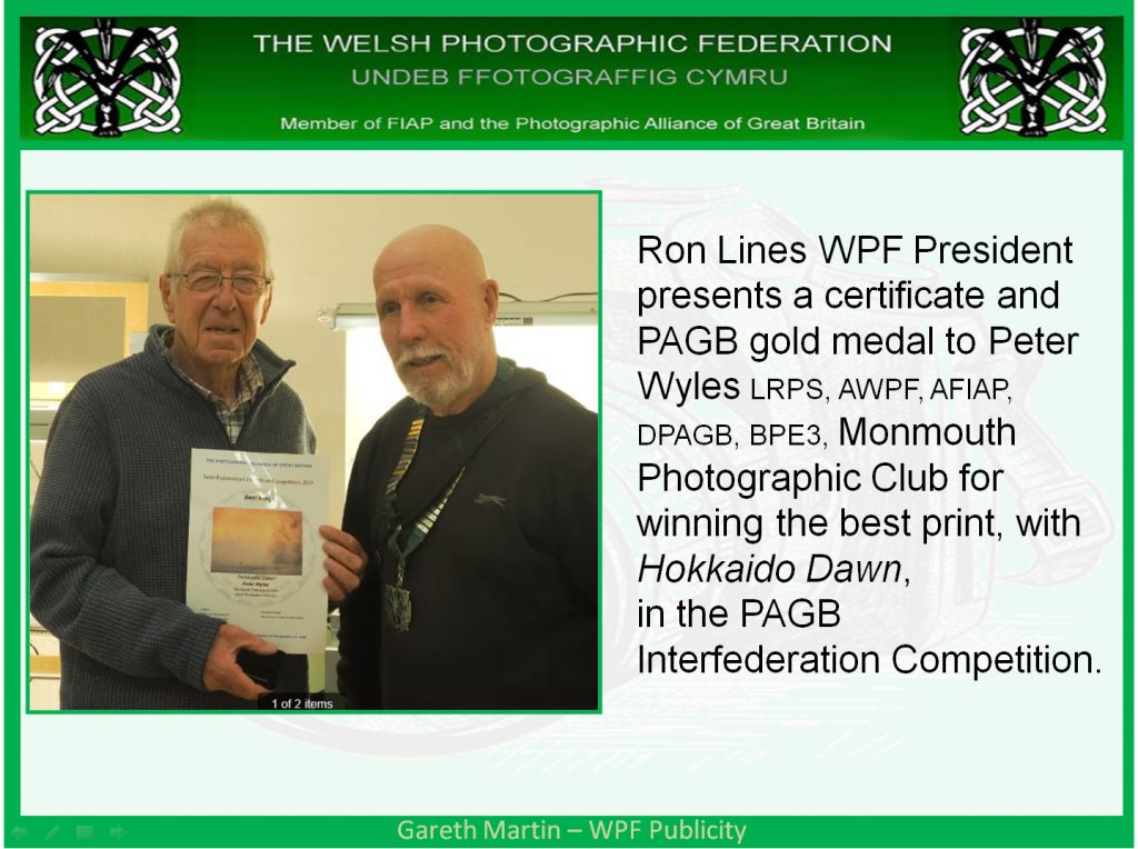 The Welsh Photographic Federation – Undeb Ffotograffig Cymru